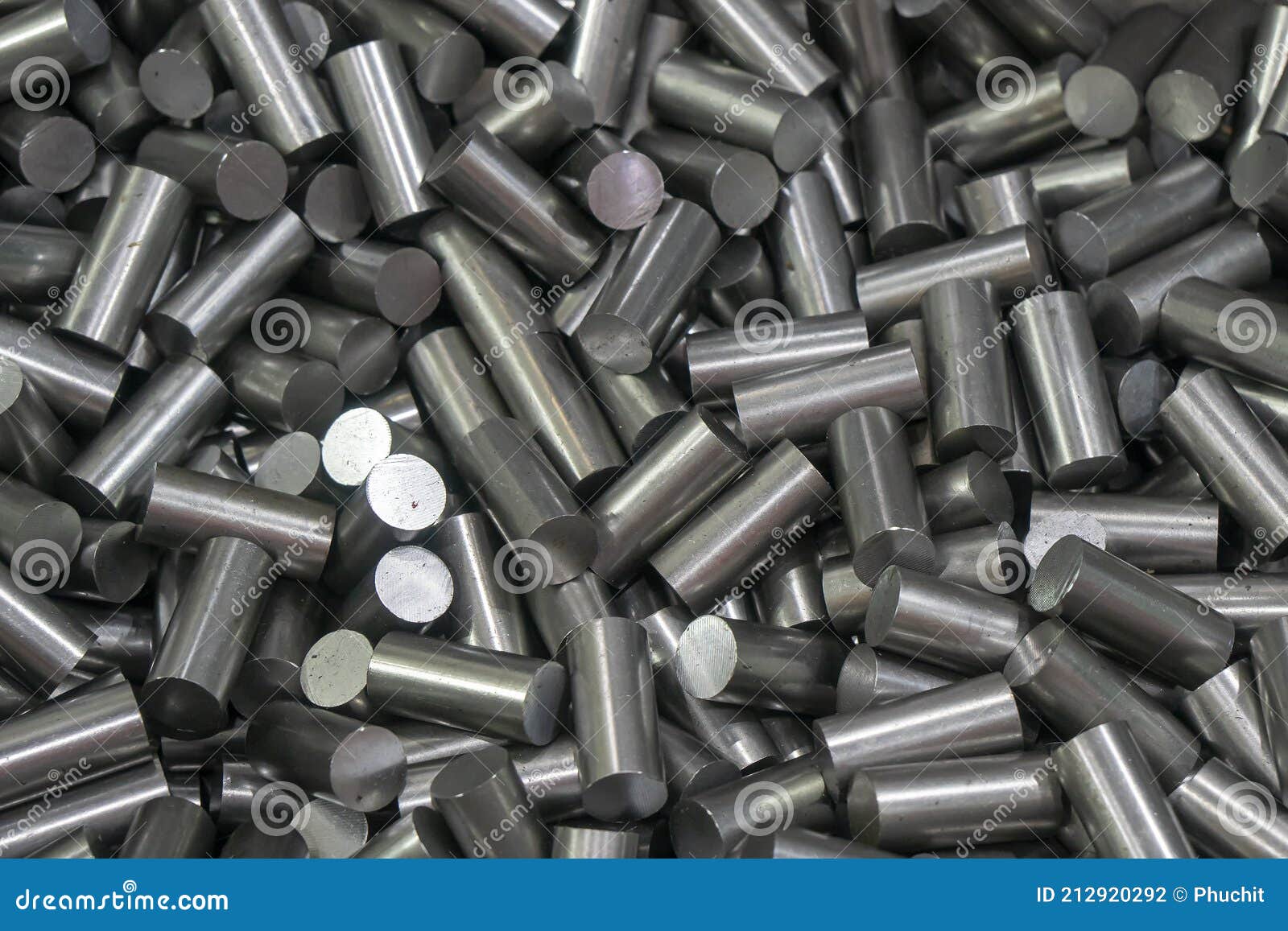 The Pile of Ingots Material for Machine Tools. Stock Photo - Image of ...