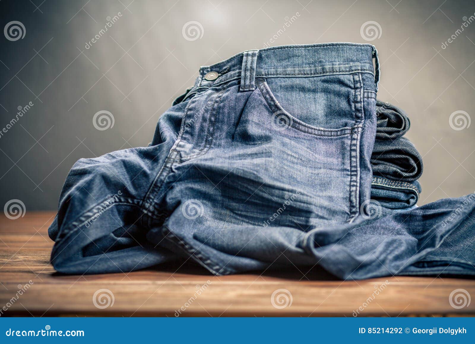 Pile of jeans stock photo. Image of pile, fashion, design - 85214292