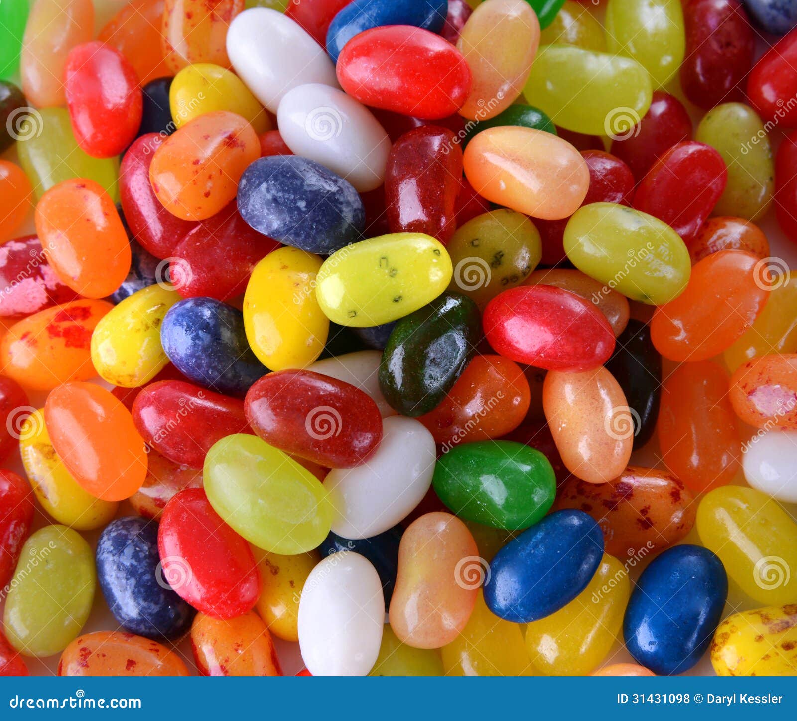 Pile of Jelly Beans (Candy) Stock Photo - Image of close, sugar: 31431098