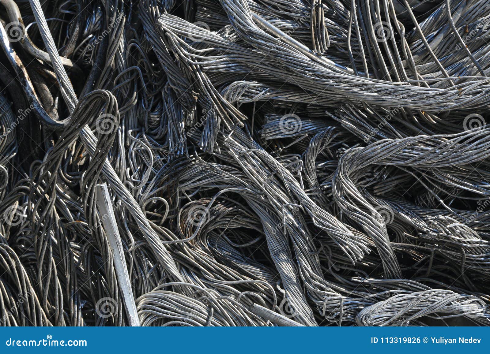 Wire, junk, trash stock photo. Image of recycle, fine - 113319826