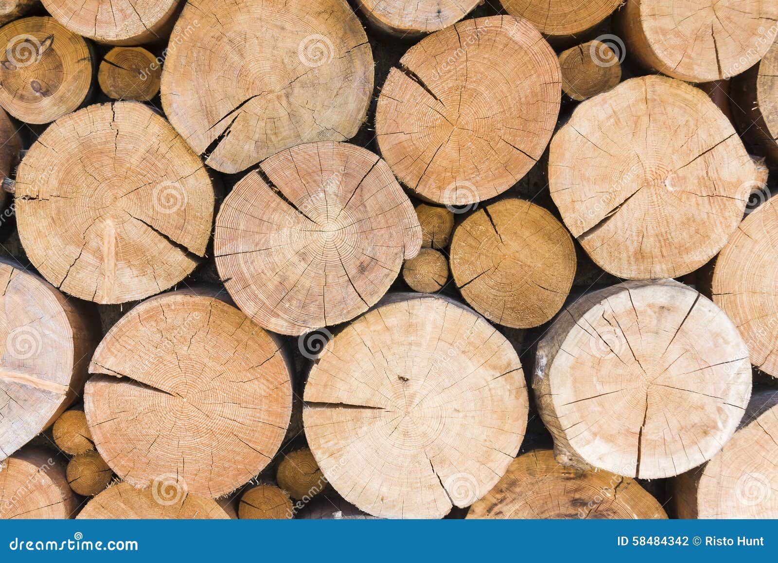 Pile of large timber beams stock photo. Image of timber - 58484342