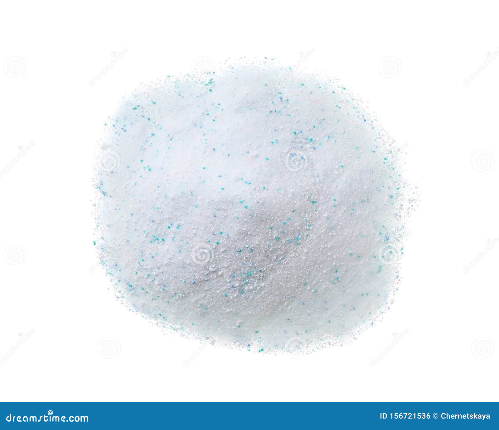Pile of Laundry Powder Isolated on White Stock Photo - Image of ...