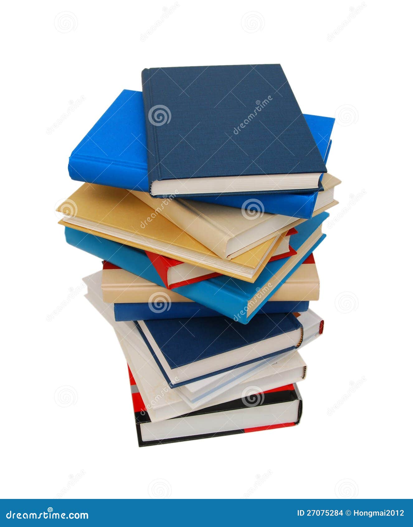 A Pile of Learning in Class Stock Photo - Image of information ...