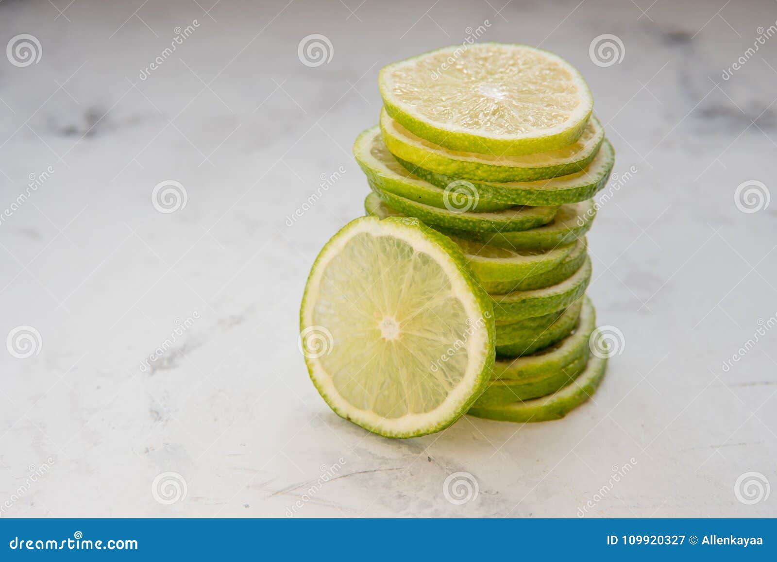 Pile of Lime Slices on a Light Background Stock Image - Image of lemon ...