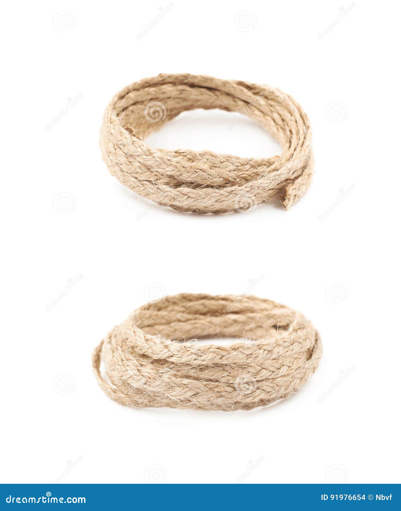 Pile of a Linen Rope String Stock Photo - Image of lace, rope: 91976654