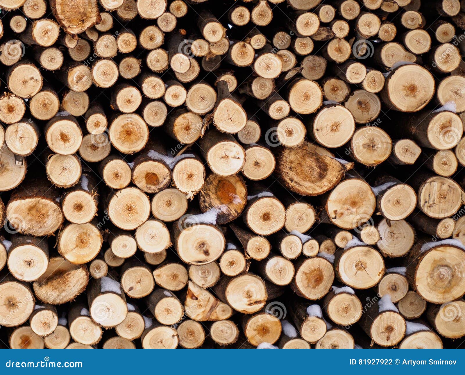 Pile of logs stock photo. Image of stack, fuel, background - 81927922