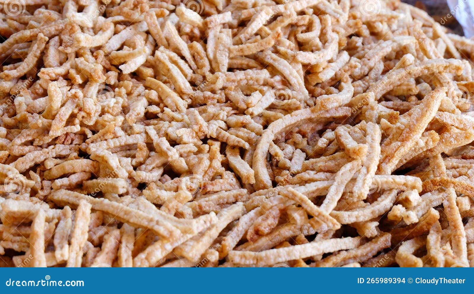 A Pile of Long Chips-like Fried Snack. Stock Photo - Image of chips ...