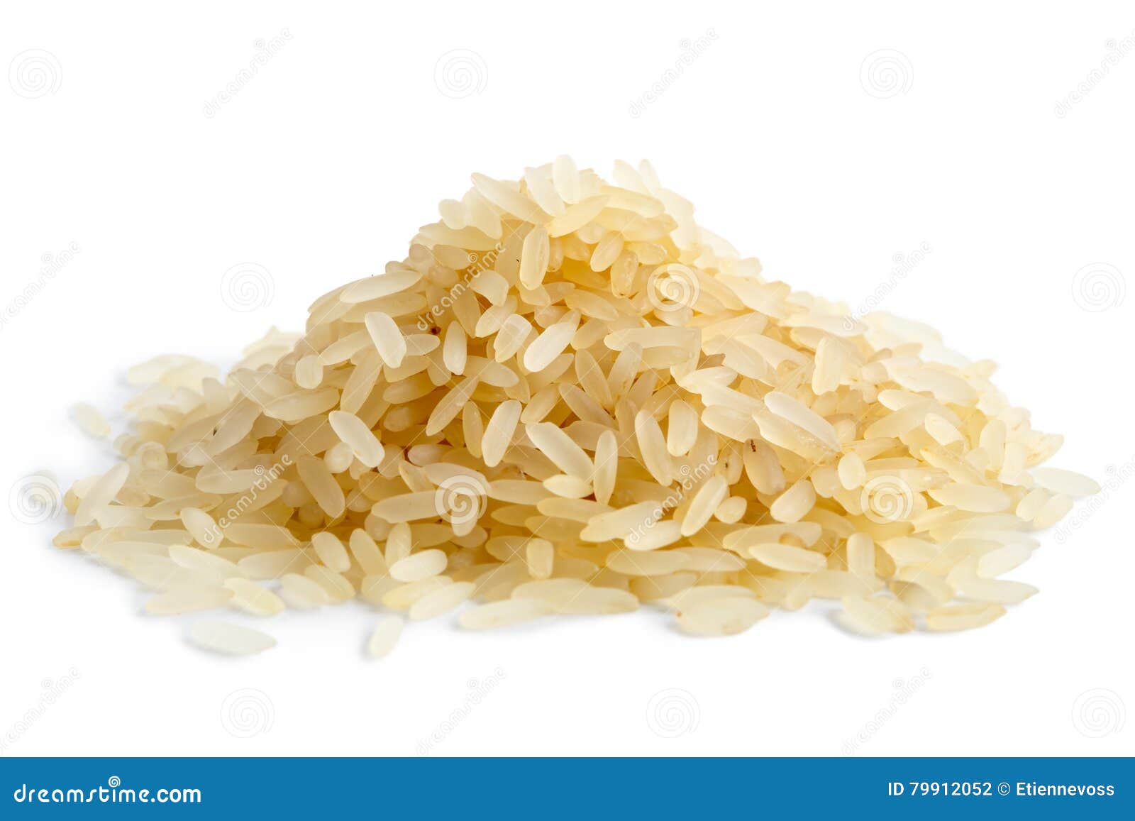 Pile of Long Grain Parboiled Rice. Stock Photo - Image of background ...