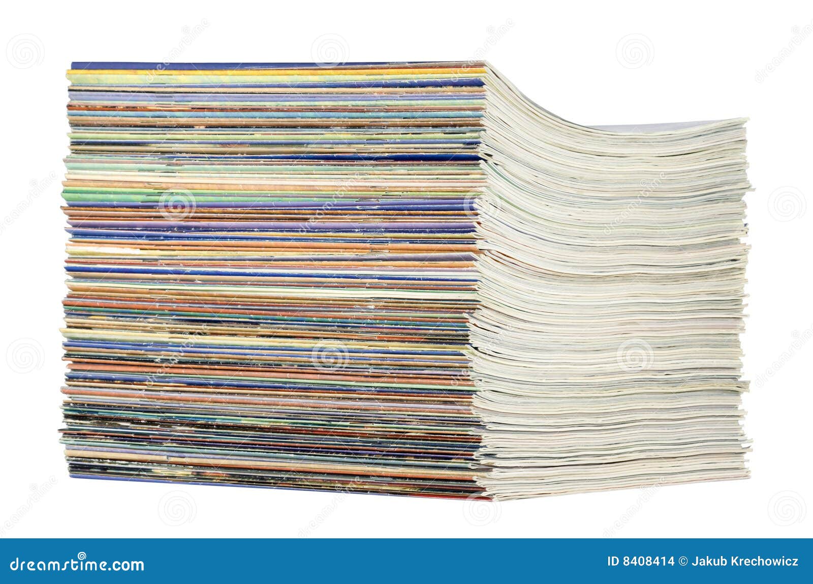 Pile of magazines stock photo. Image of close, media, issue - 8408414