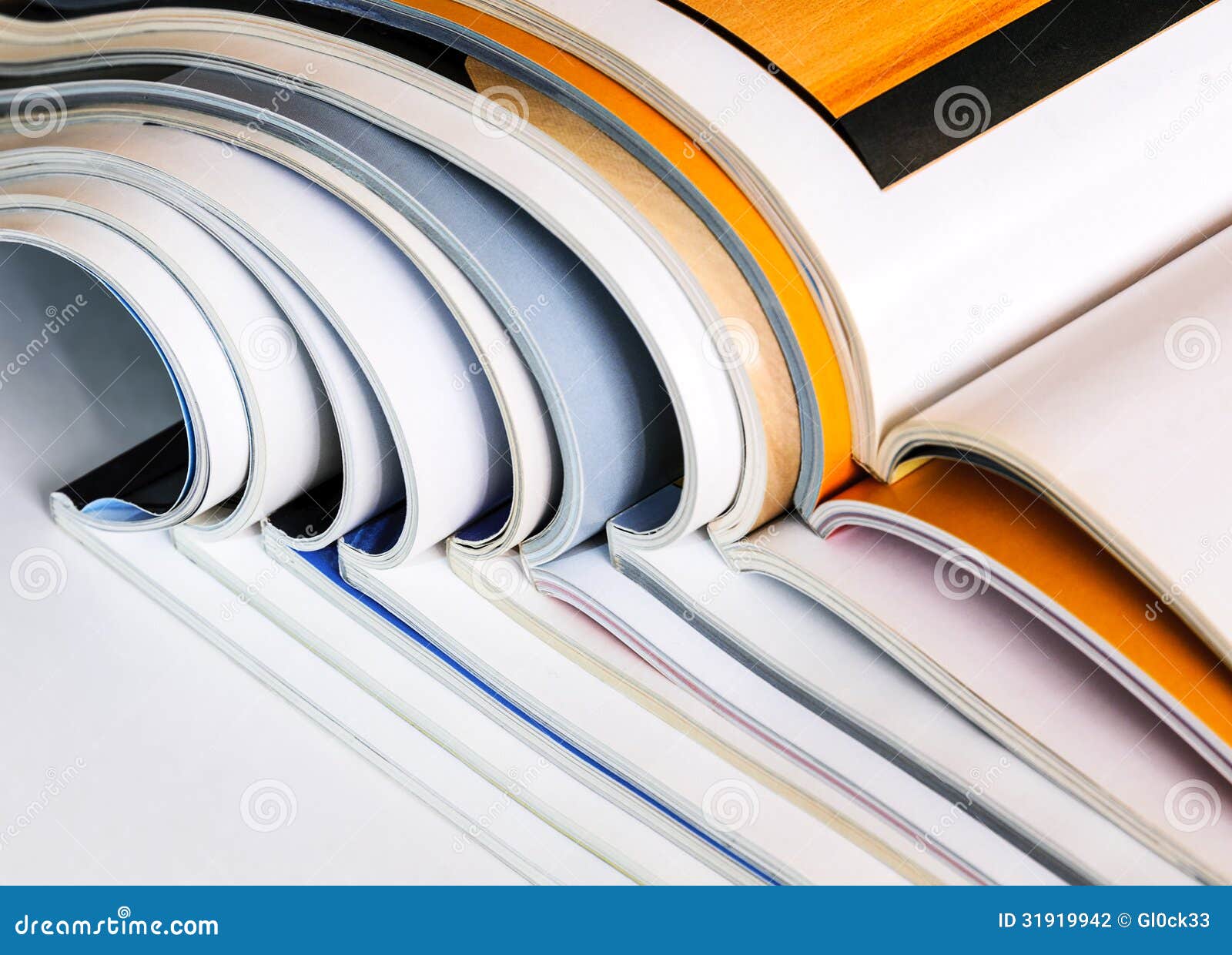 Pile of magazines stock photo. Image of journal, press - 31919942