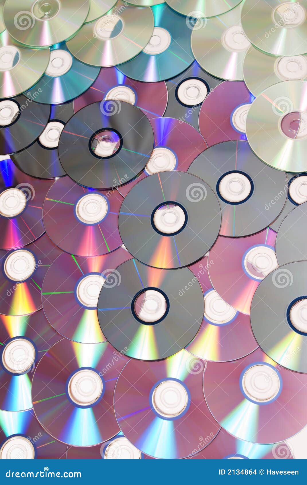 Pile of Many CDs or DVDs stock photo. Image of backgrounds - 2134864