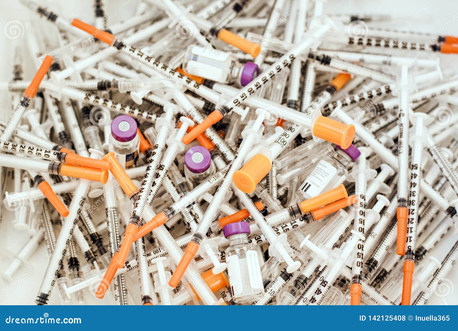 Pile of Medical Syringes for Insulin for Diabetes Stock Photo - Image ... Pile of Medical Syringes for Insulin for Diabetes Stock Photo - Image ...