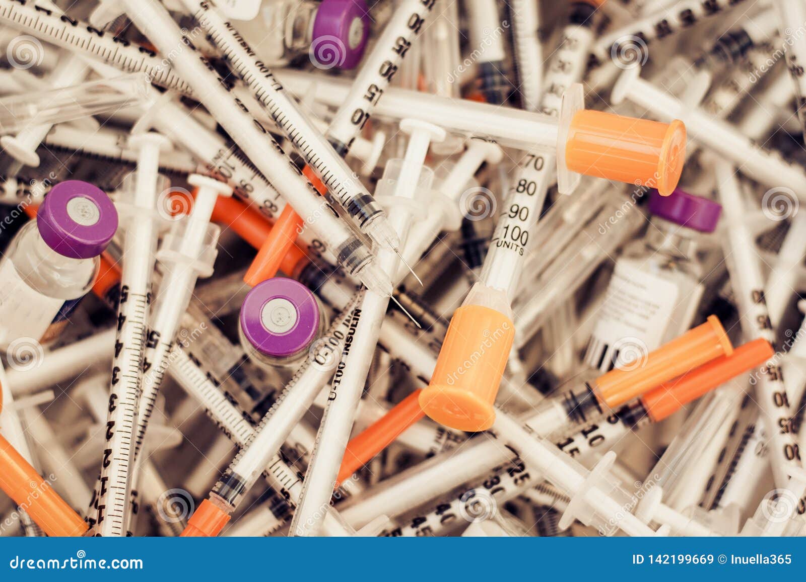 Pile of Medical Syringes for Insulin for Diabetes Stock Image - Image ... Pile of Medical Syringes for Insulin for Diabetes Stock Image - Image ...