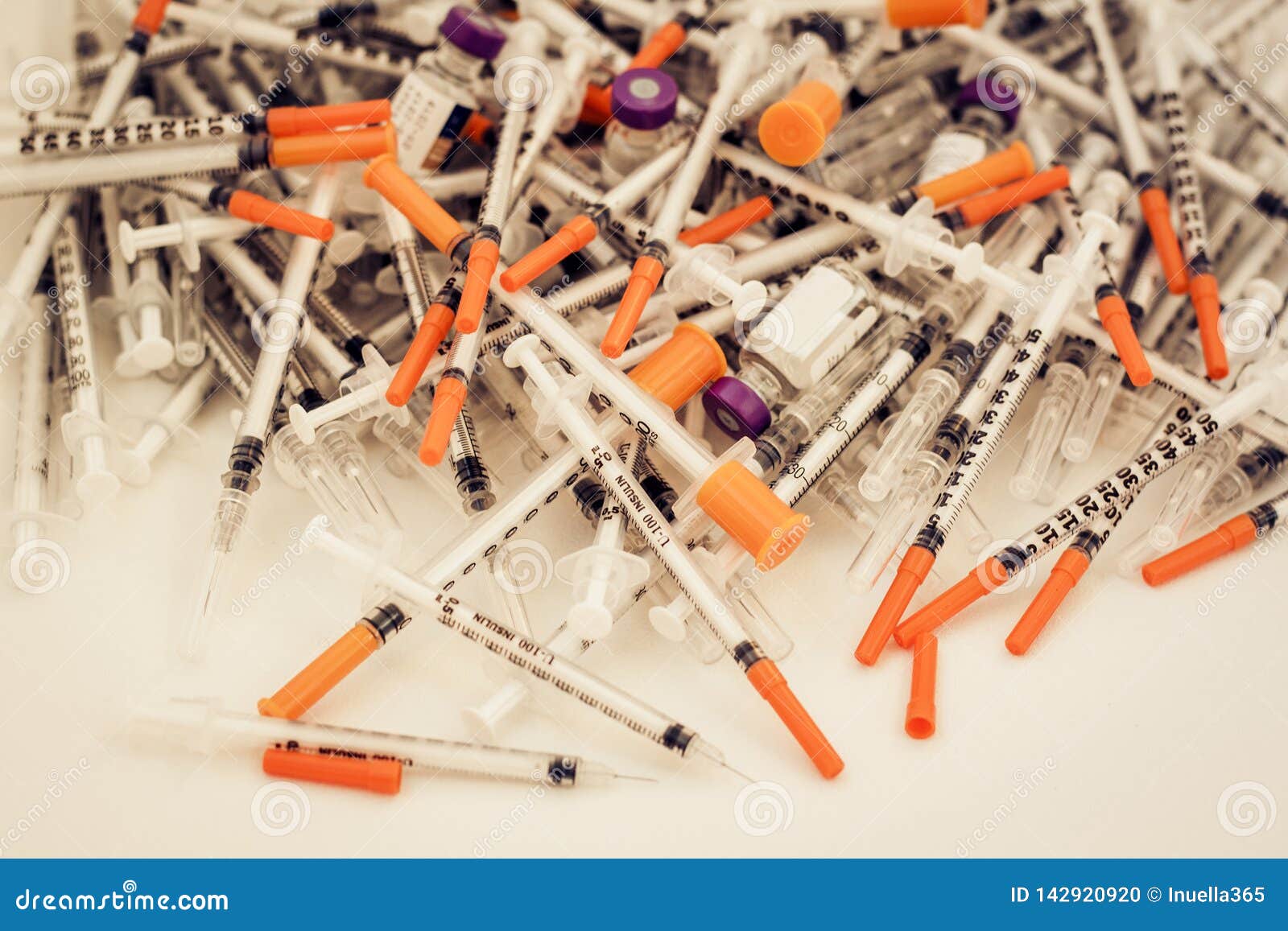 Pile of Medical Syringes for Insulin for Diabetes Stock Photo - Image ... Pile of Medical Syringes for Insulin for Diabetes Stock Photo - Image ...