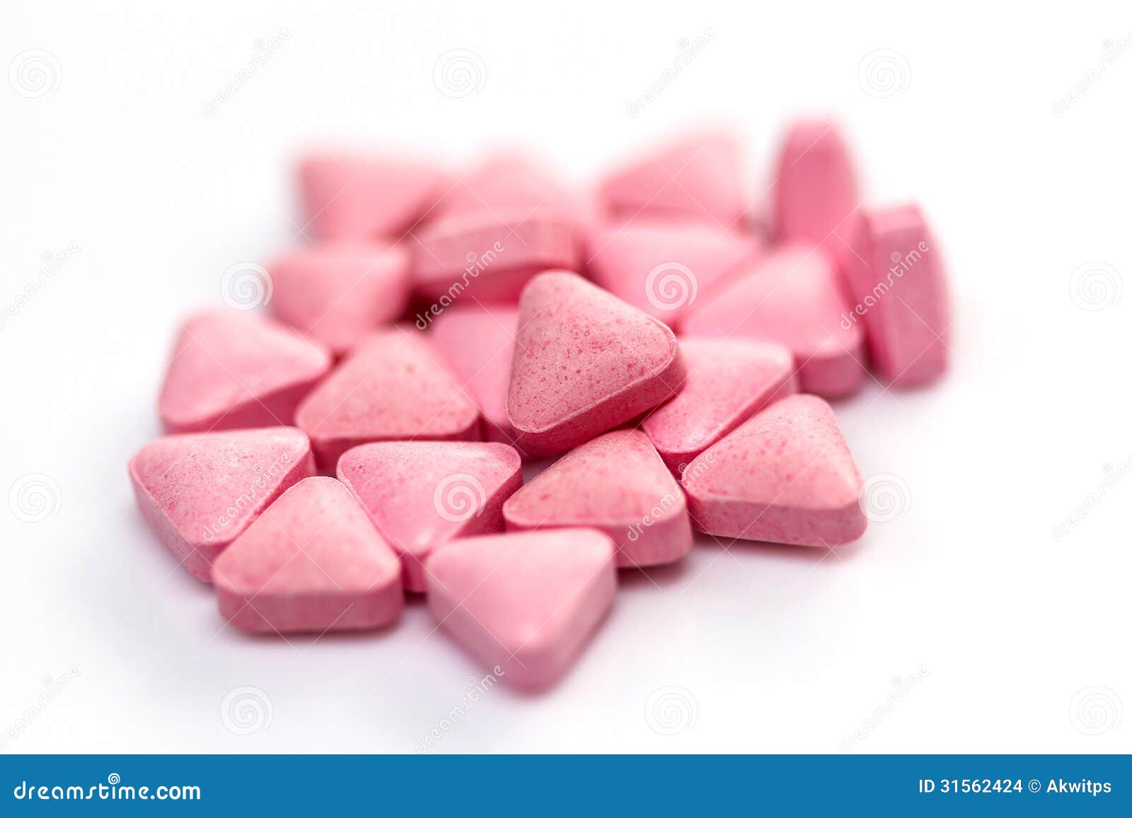 Pile of Medicinal Pink Pills Stock Photo - Image of pharmaceutical ...