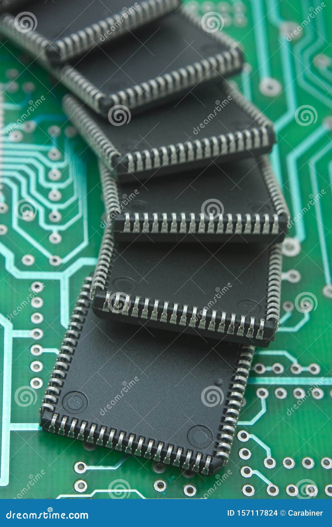 Pile of microchips stock photo. Image of equipment, circuit - 157117824