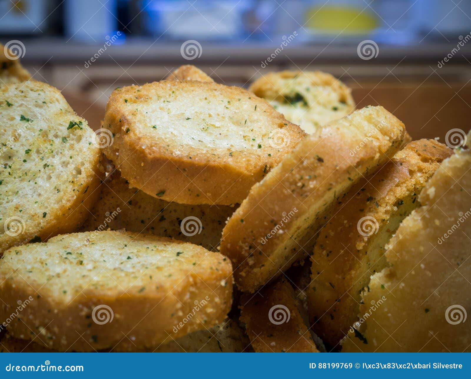A pile of mini toasts stock image. Image of grain, cracker - 88199769
