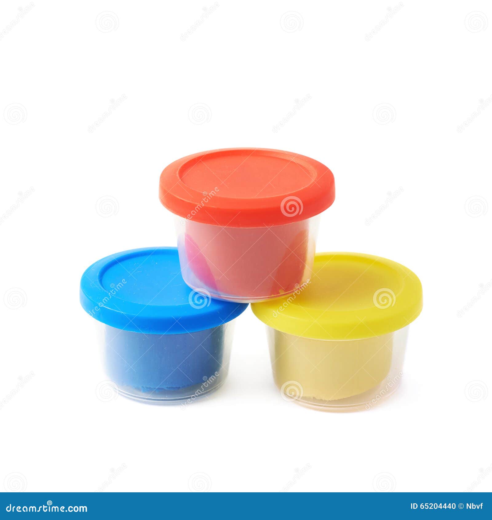Pile of Modeling Clay Boxes Isolated Stock Photo - Image of jelly ...
