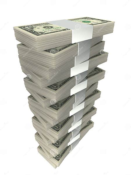 Pile of money stock illustration. Illustration of cash - 3444050