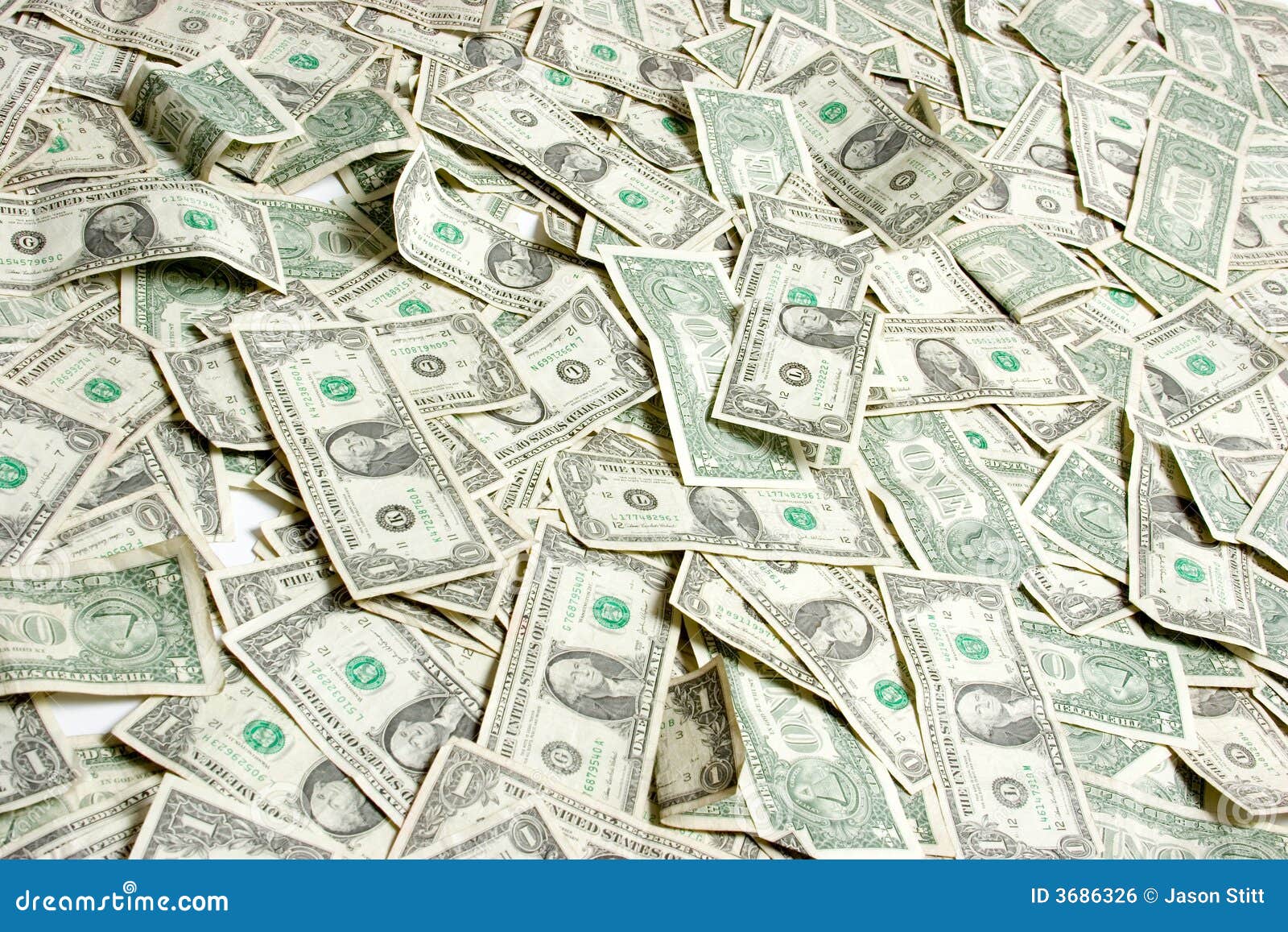 Pile Of Money Royalty Free Stock Image - Image: 3686326