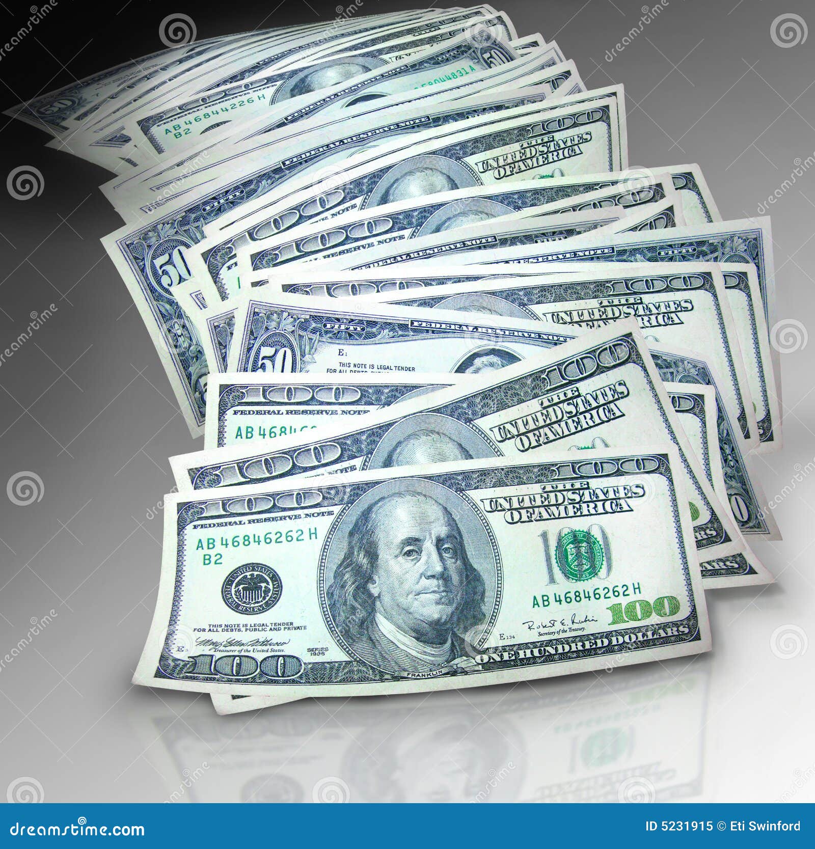 Pile of money stock image. Image of slide, falling, bills - 5231915