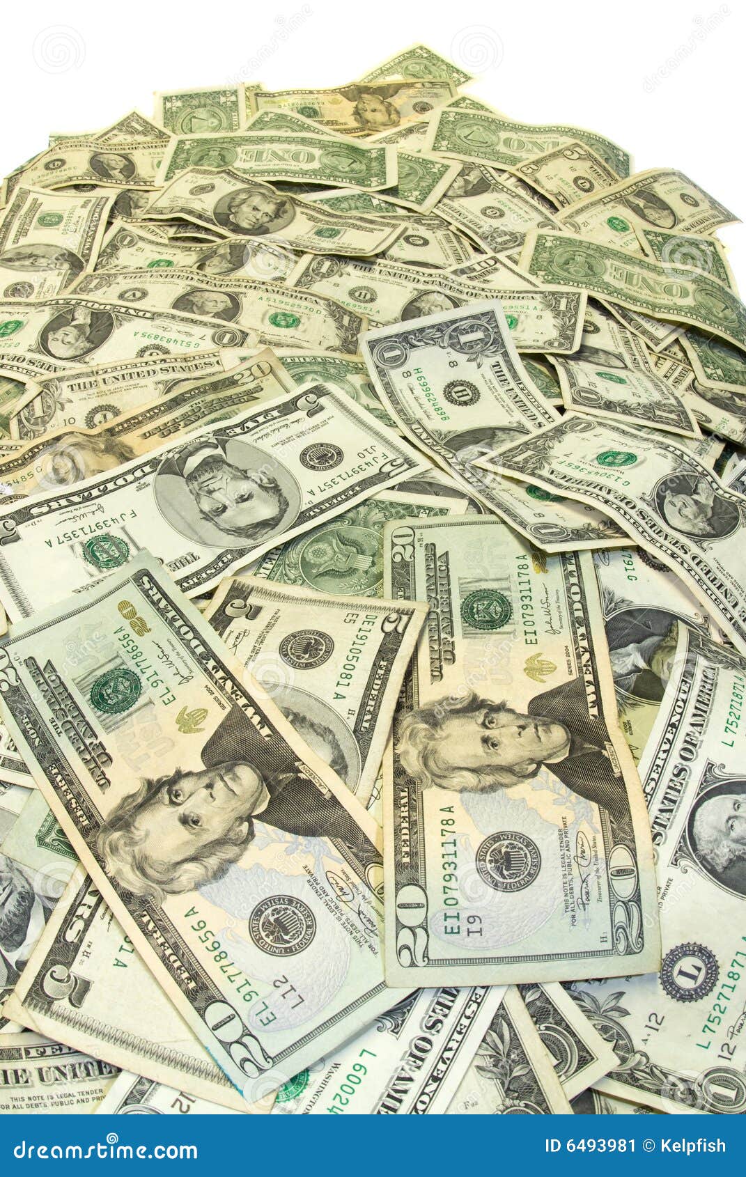 Pile of money stock image. Image of cash, investment, wealth - 6493981