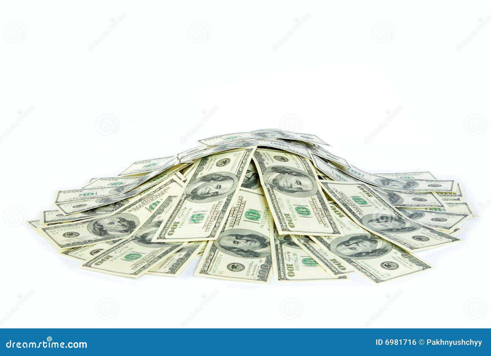 Pile of money stock photo. Image of savings, heap, large - 6981716