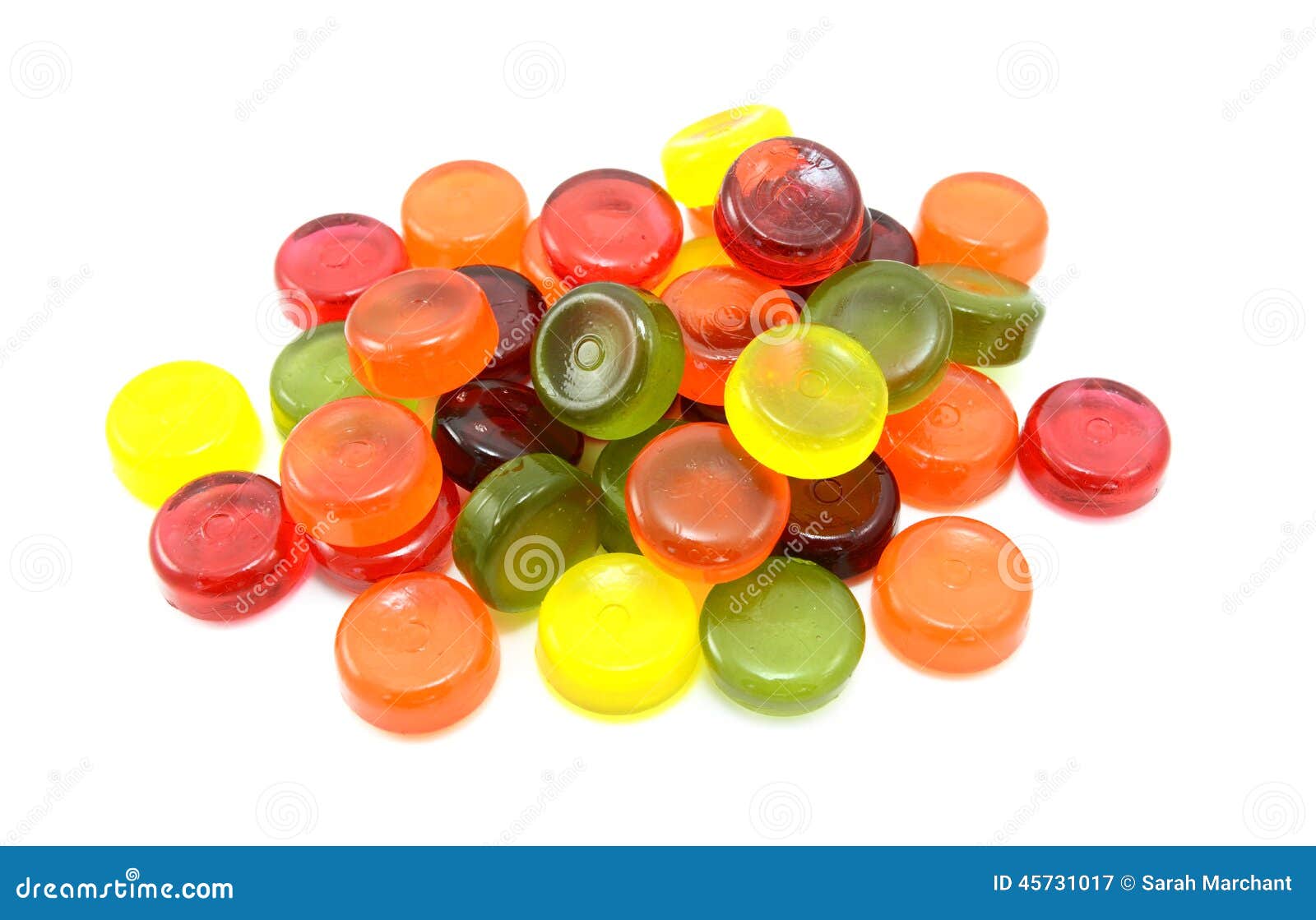 Pile of Multi-coloured Boiled Sweets Stock Image - Image of macro, food ...