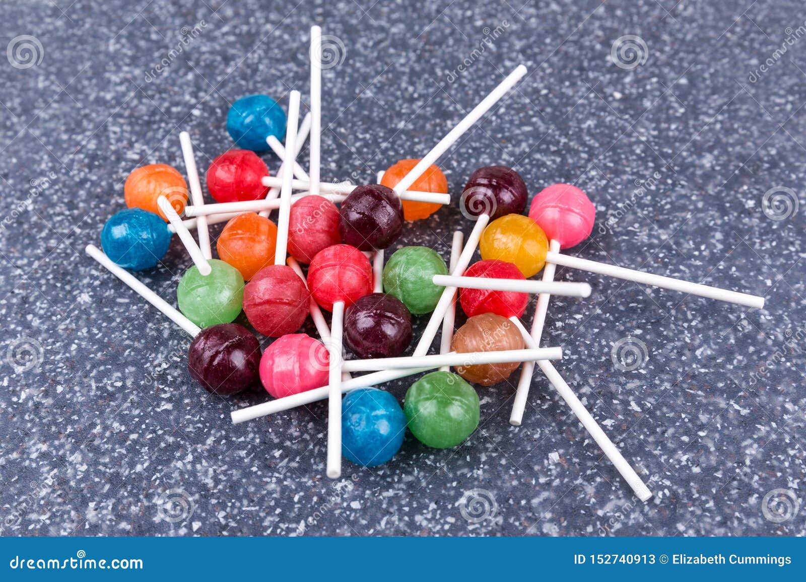 Pile of Multicolored Candy Suckers Stock Image - Image of flavored ...