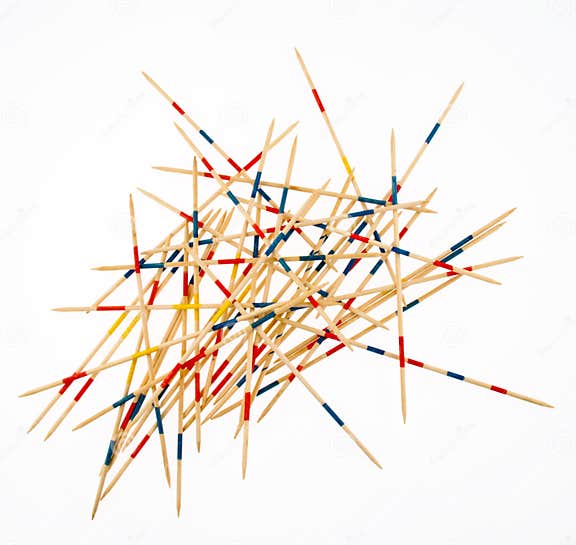 Pile of Multicolored Sticks Stock Photo - Image of dowel, clutter: 11255708