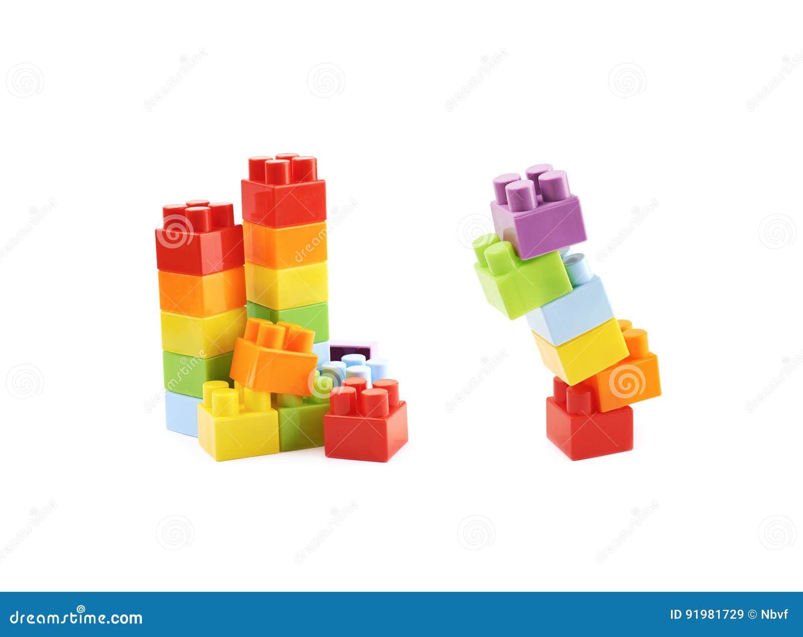 Pile of Multiple Toy Bricks Stock Image - Image of childhood, build ...