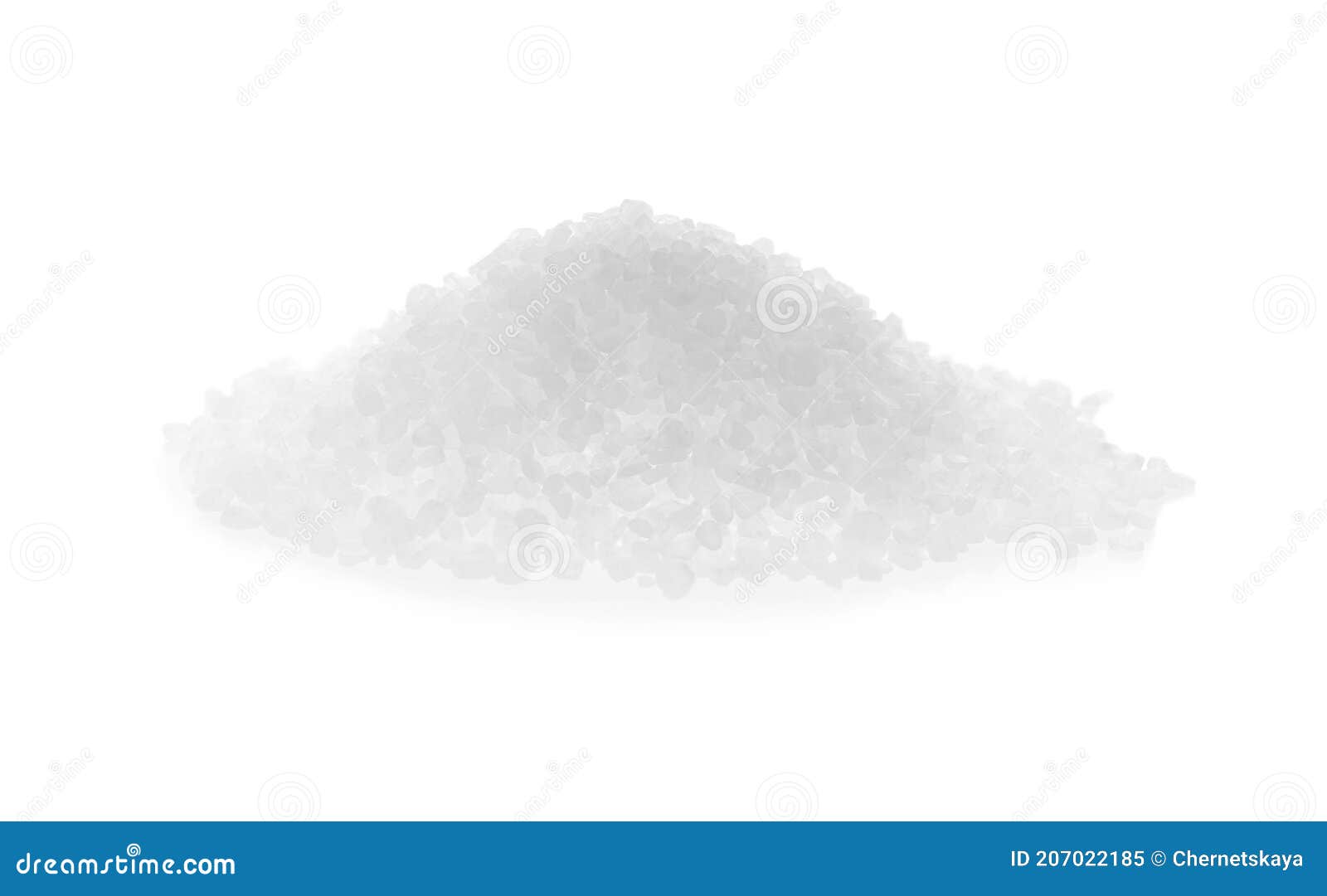 Pile of Natural Salt on White Background Stock Image - Image of healthy ...