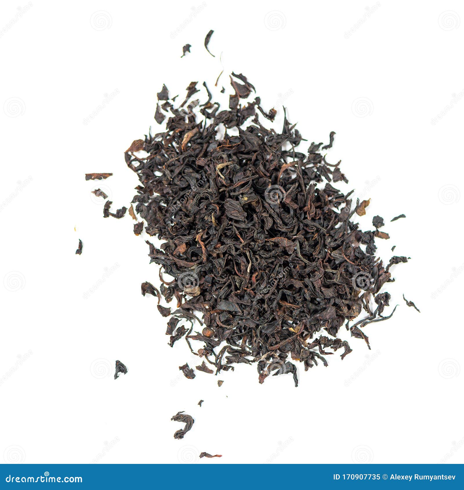 Pile of Natural Whole Leaf Indian Tea Stock Image - Image of petals ...