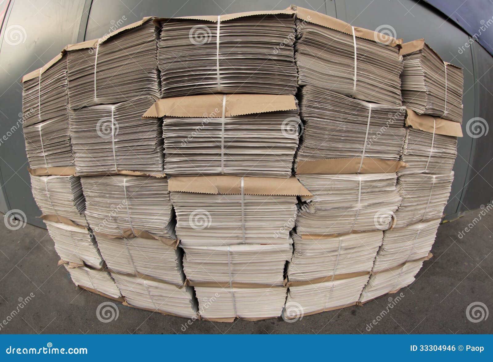 Pile of newspapers stock photo. Image of heaped, closeup - 33304946