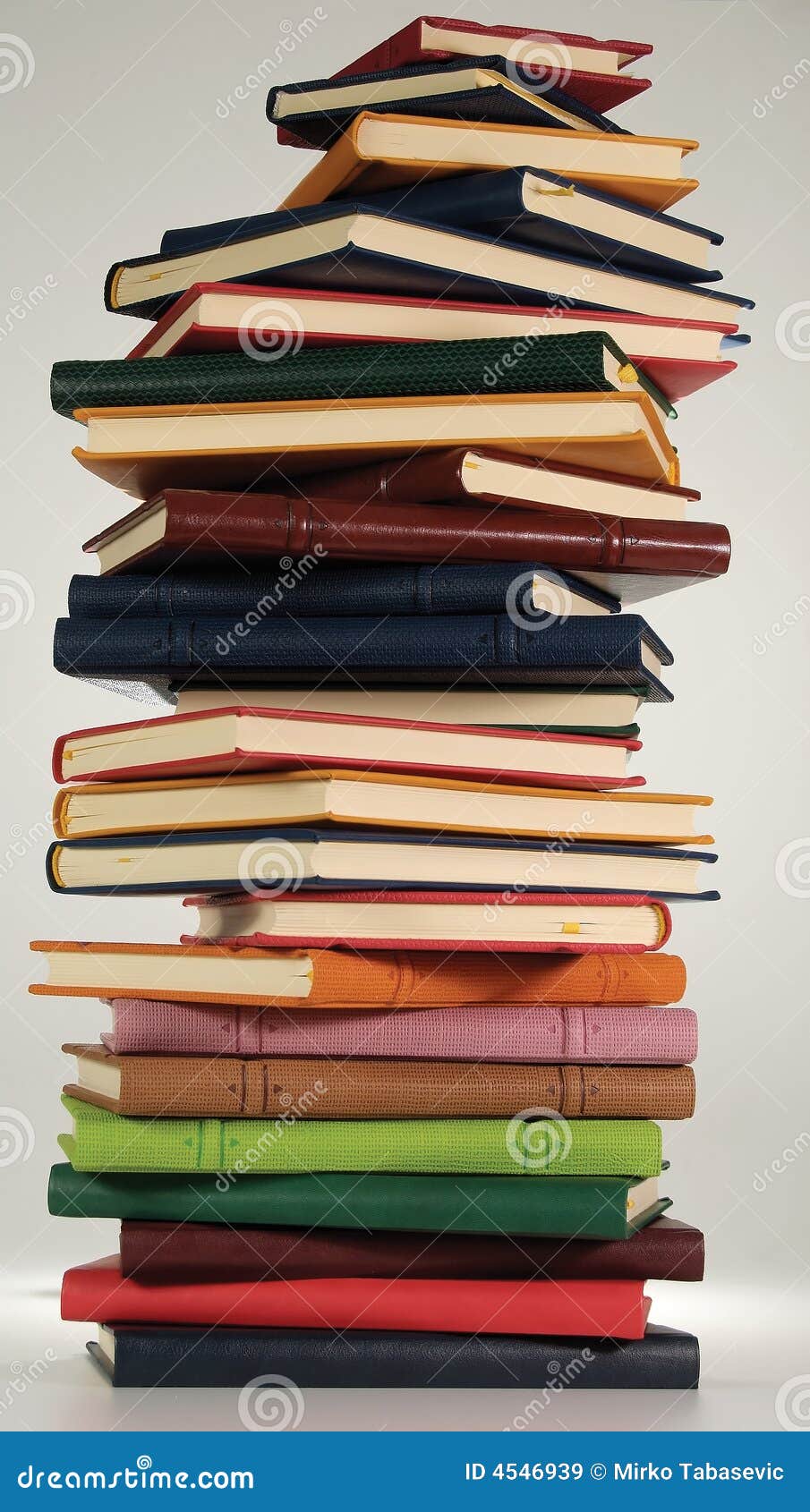 Pile of notebook stock image. Image of date, note, diary - 4546939