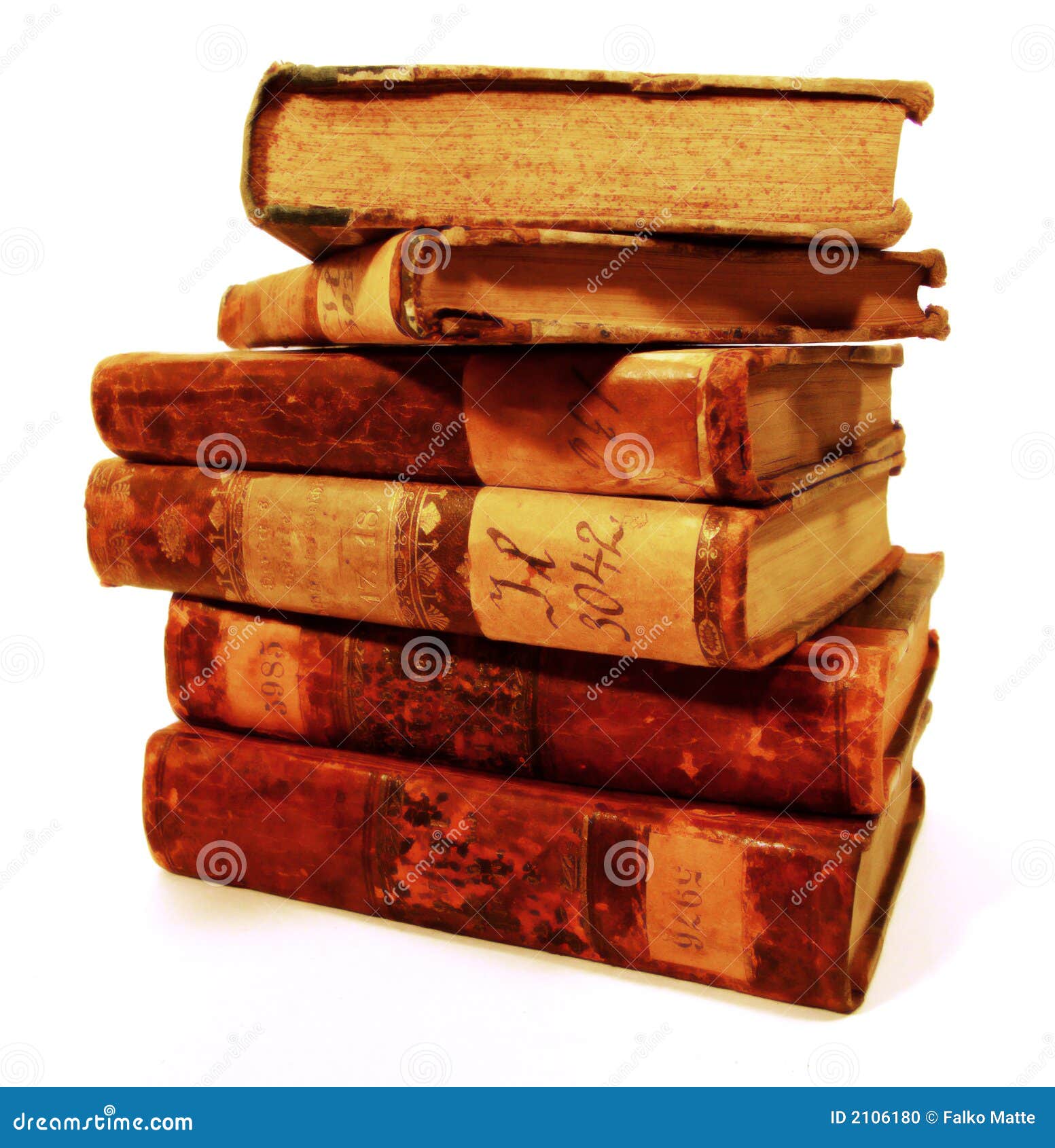 Pile of old books stock photo. Image of ancient, aged - 2106180