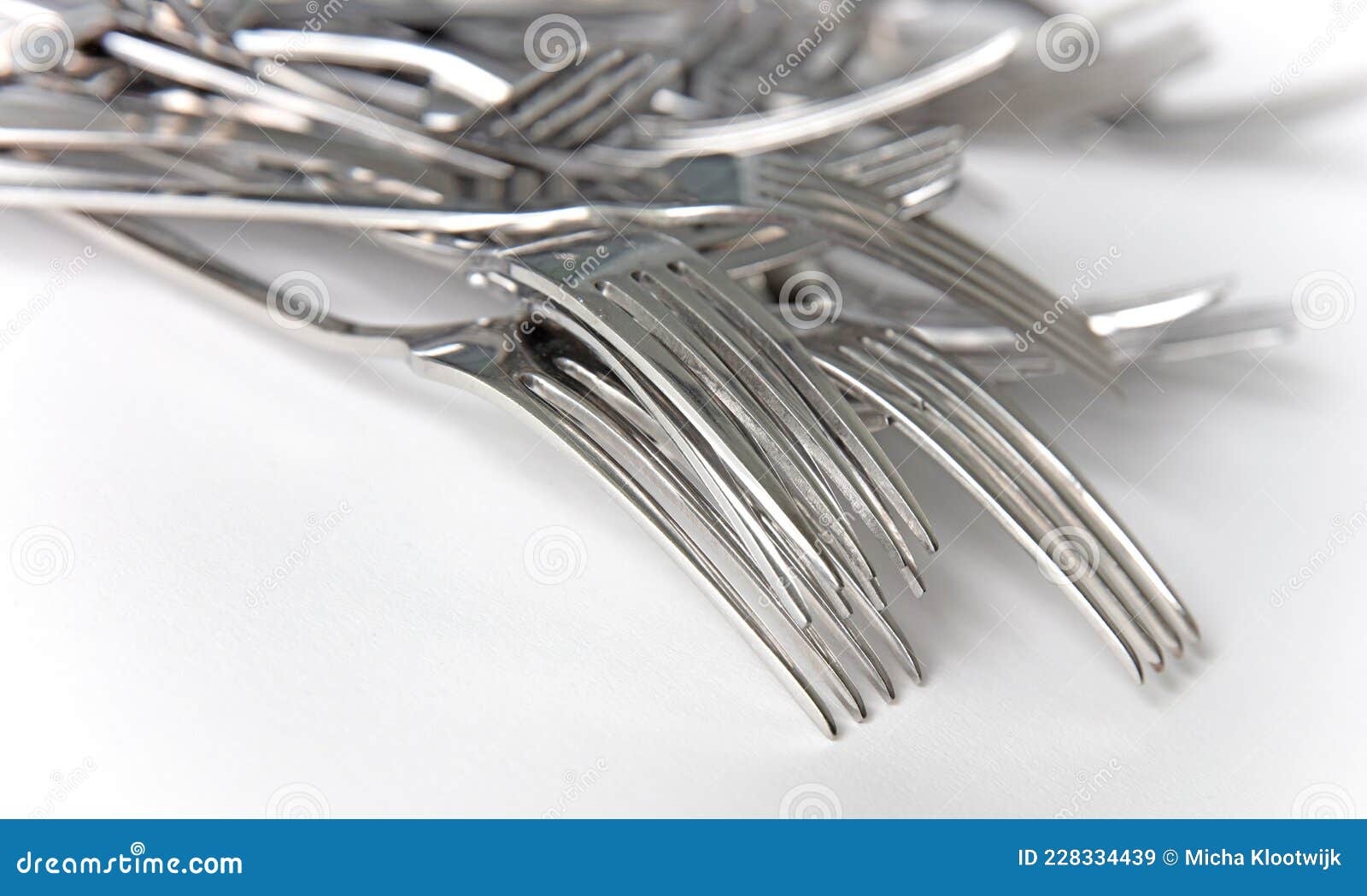 Pile of old forks stock image. Image of focus, isolated - 228334439
