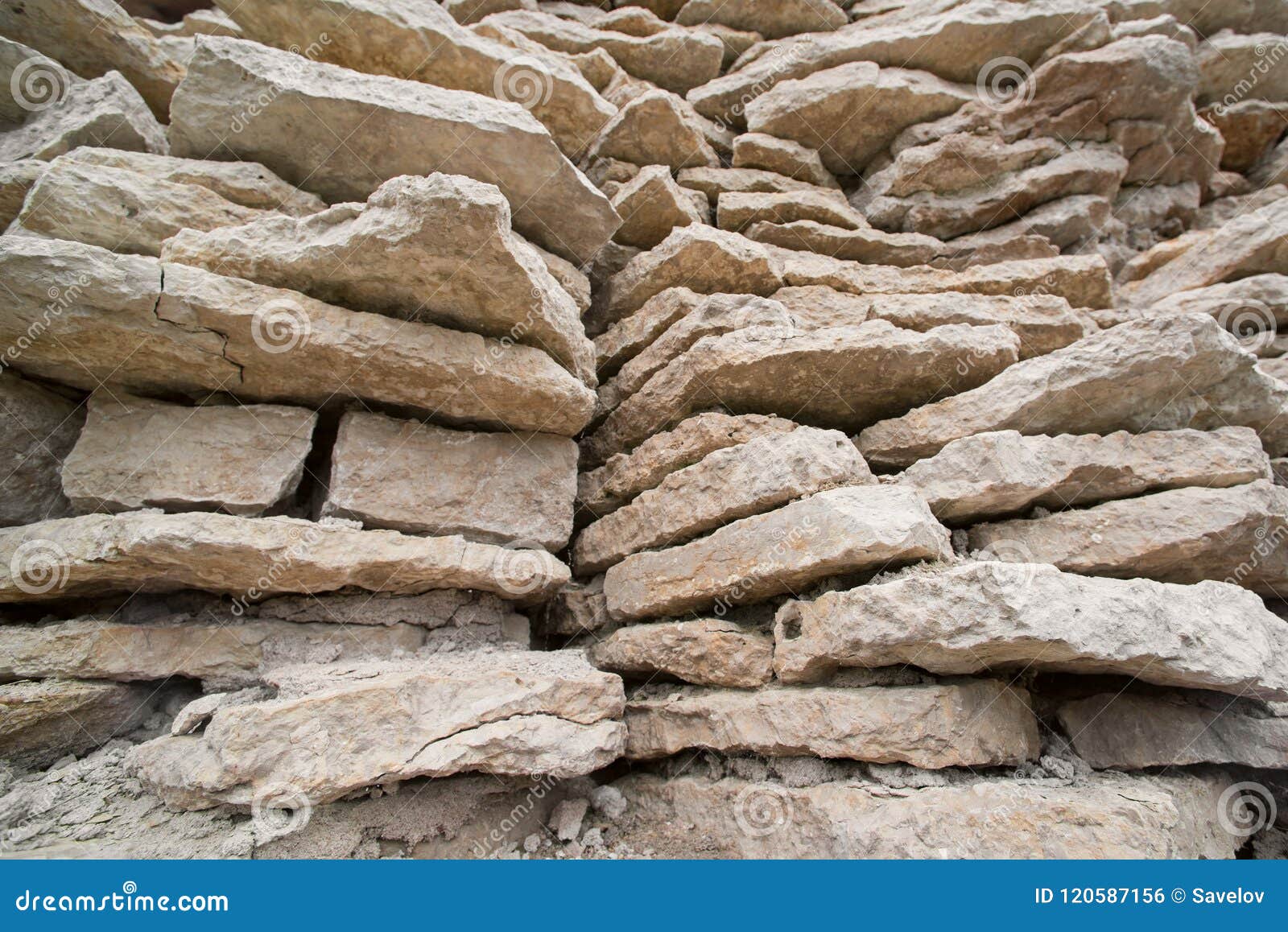 A Pile of Old Limestone Slabs Stock Photo - Image of pile, retro: 120587156