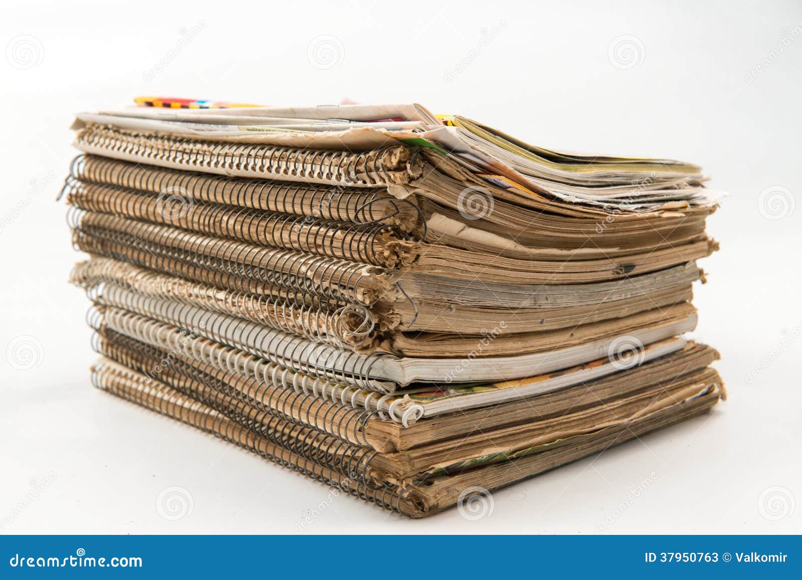 Pile of old magazines stock image. Image of calendar - 37950763