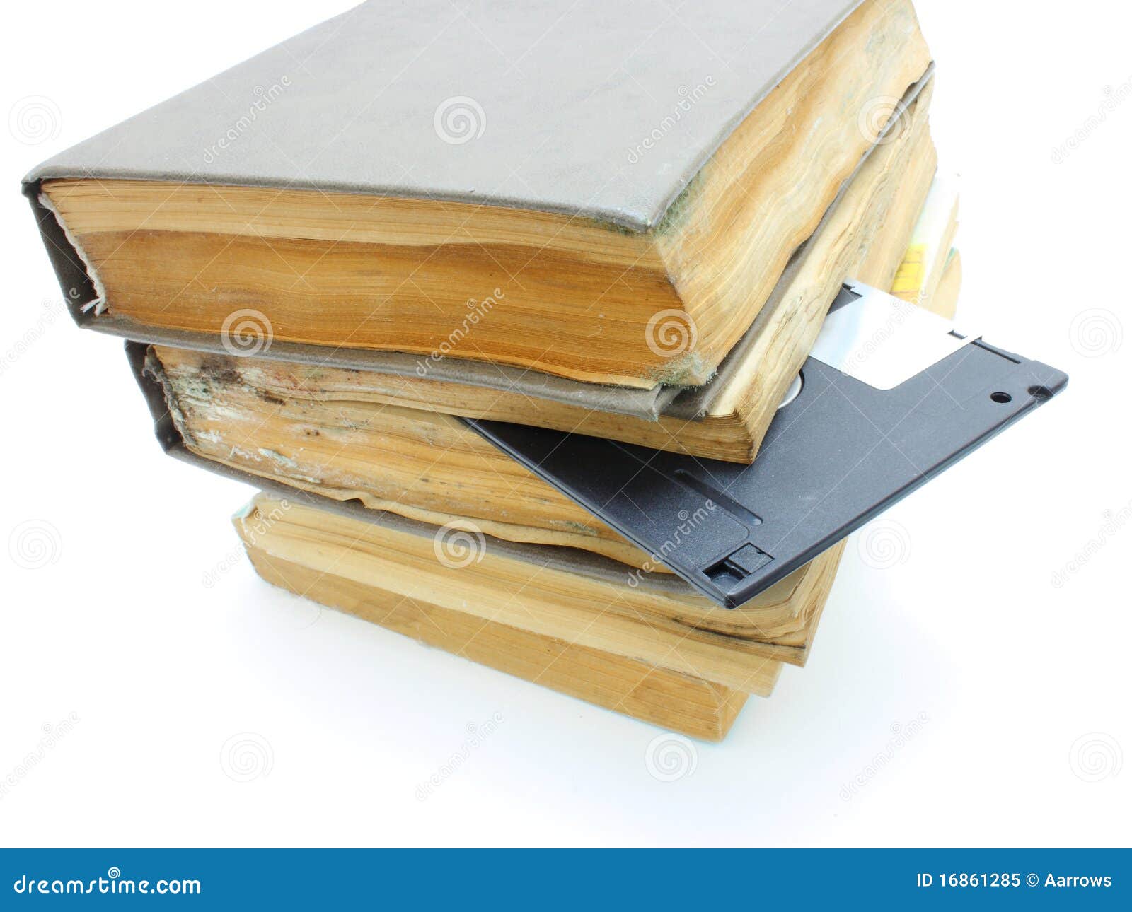 Pile from old mouldy books stock image. Image of publication - 16861285