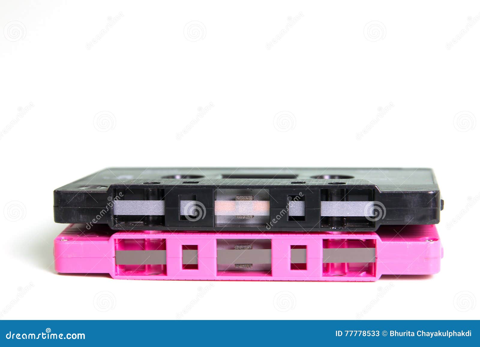 Pile of old tape cassettes stock image. Image of retro - 77778533