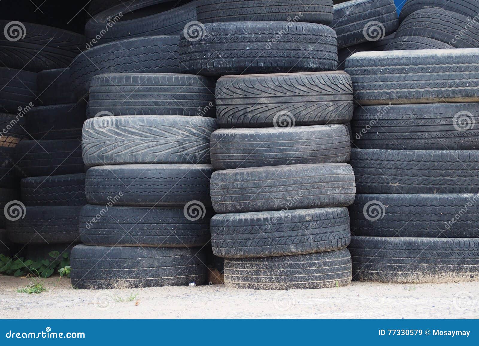 Pile of old tires stock image. Image of wheels, pile - 77330579