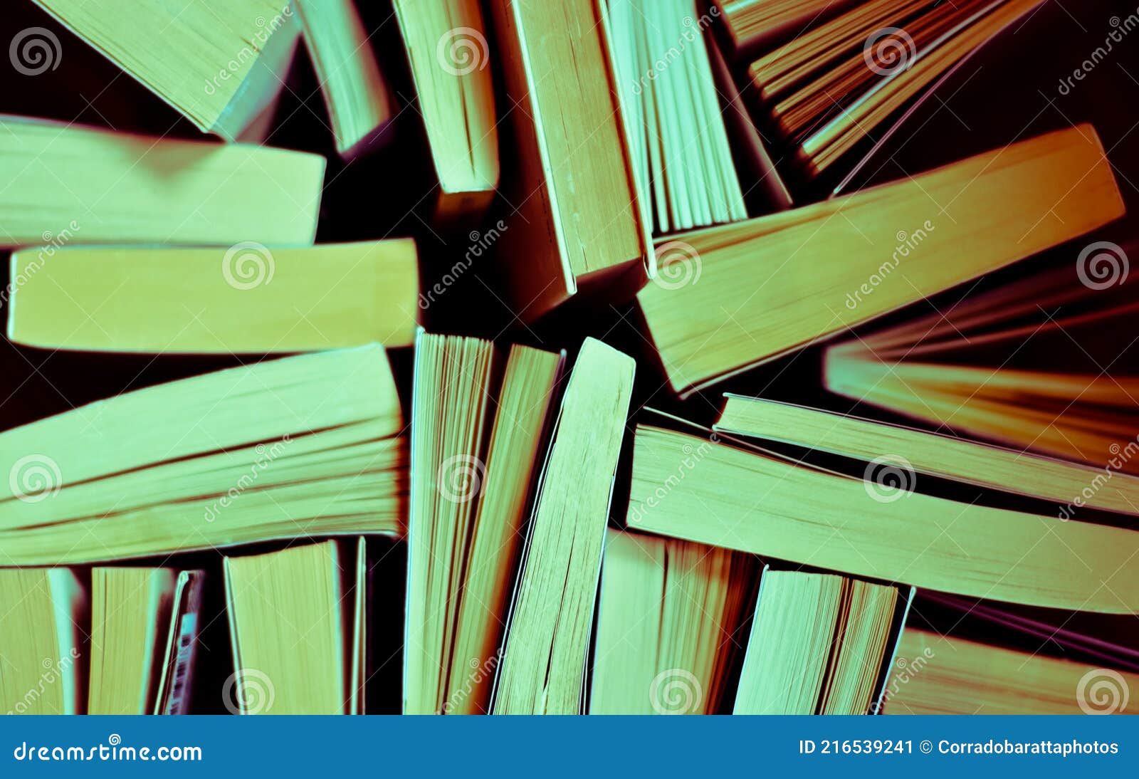 A Pile of Old, Weathered Books Stock Image - Image of antique, culture ...