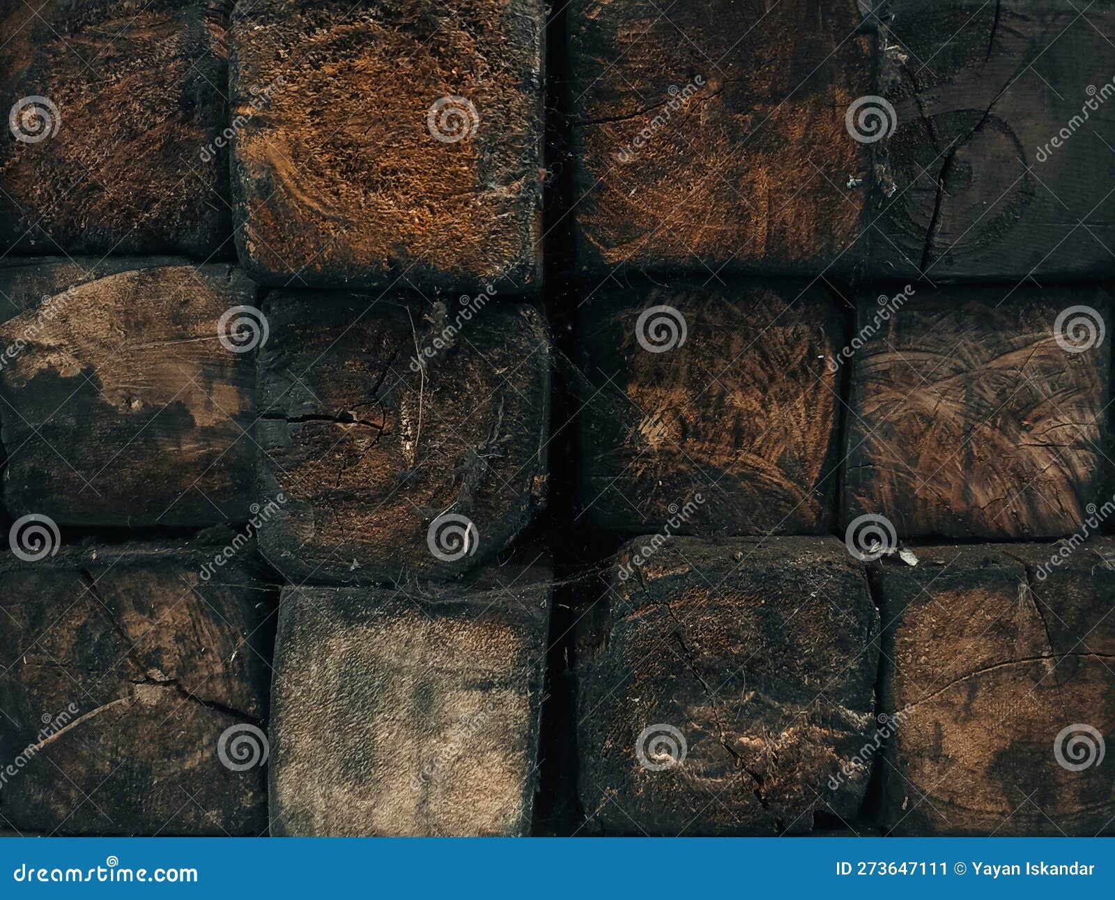 Pile of Old Wooden Blocks in a Shed Stock Image - Image of pile, wooden ...