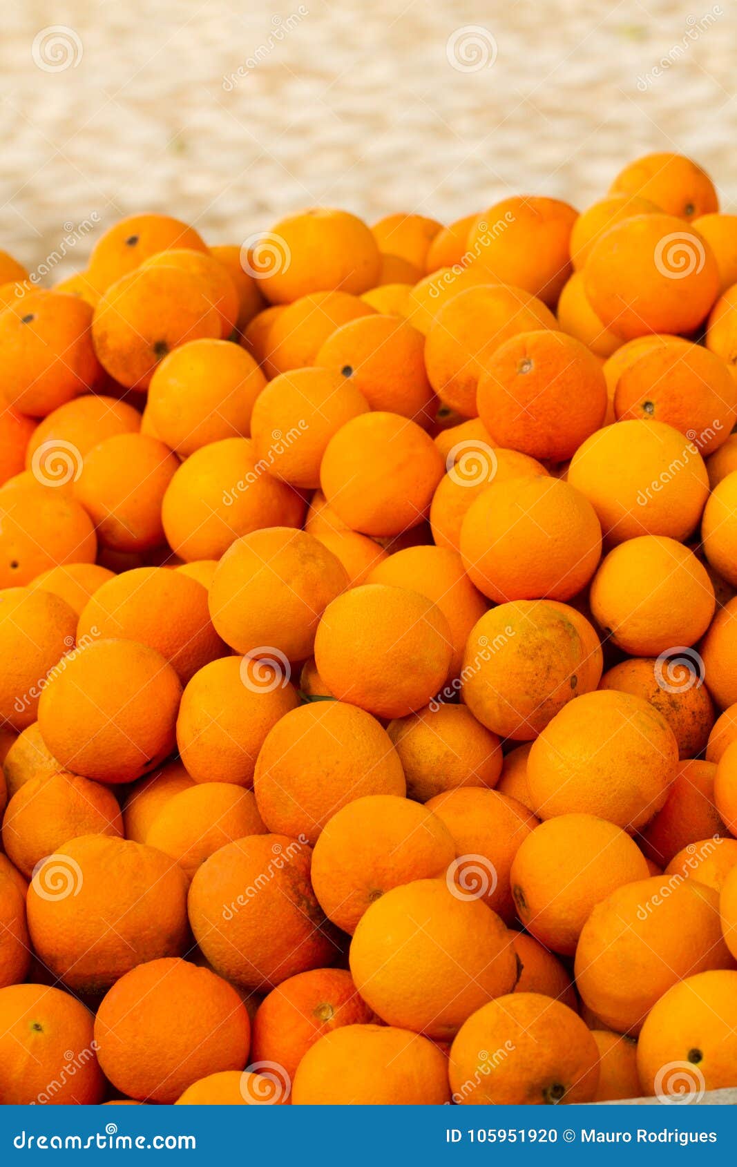 Pile of oranges stock photo. Image of outdoors, vitamins - 105951920