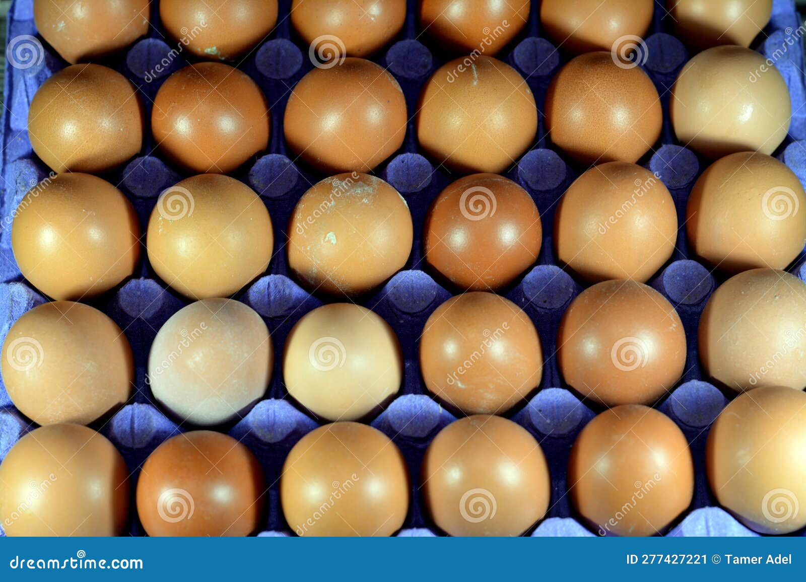 Pile of Organic Brown Fresh and Raw Hen Chicken Eggs, Stack of Eggs Isolated and Ready To Be ...