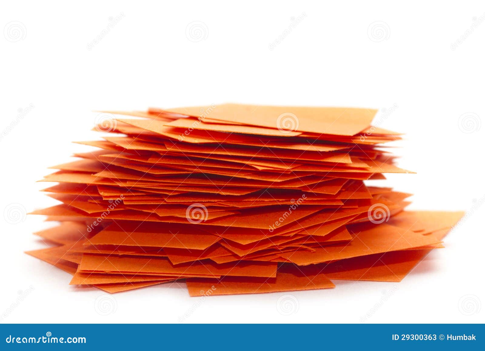 Pile of paper scrap stock image. Image of paperwork, bookmark - 29300363