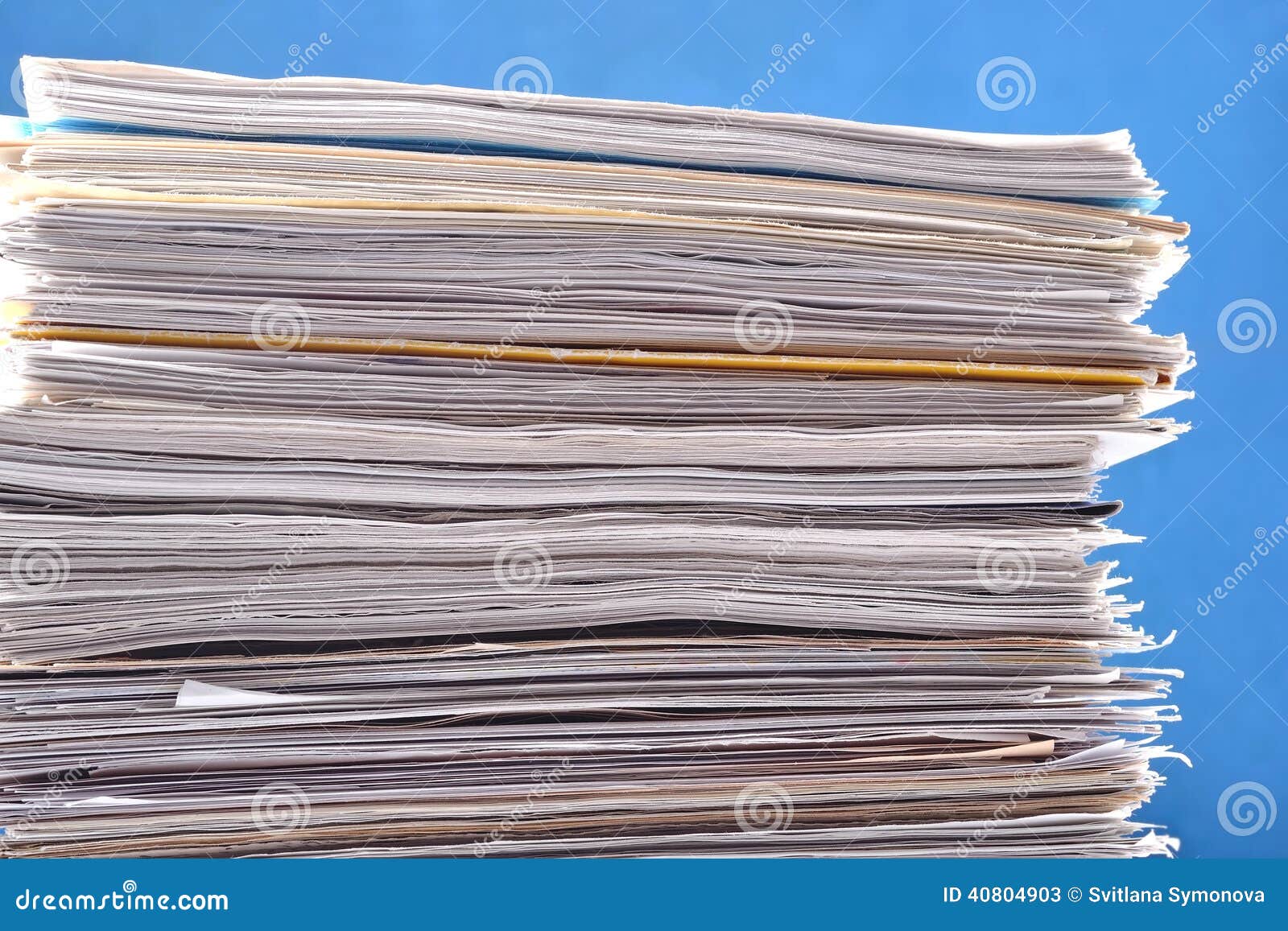 Pile of papers stock image. Image of overtime, group - 40804903