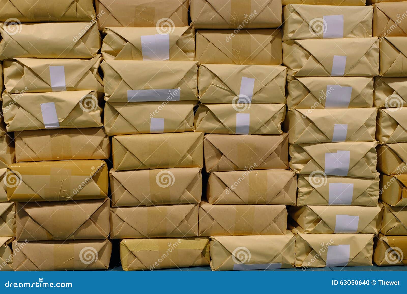 Pile of Parcels for Delivery Stock Photo - Image of pile, delivery ...