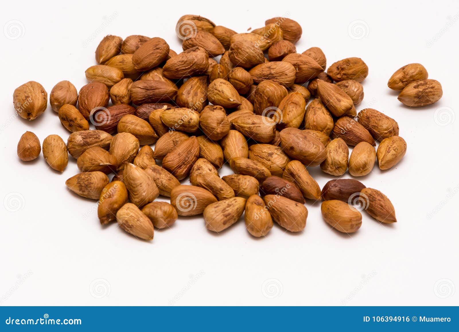 Pile of the Pealed Hazelnuts Stock Photo - Image of nutrient, brown ...